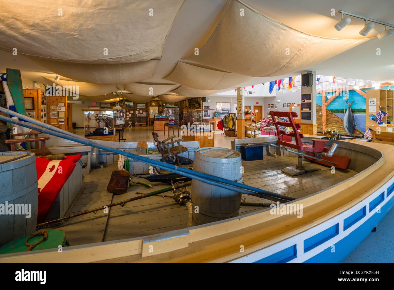 Wedgeport Sport Tuna Fishing Museum Wedgeport, Nova Scotia, CAN Stock ...
