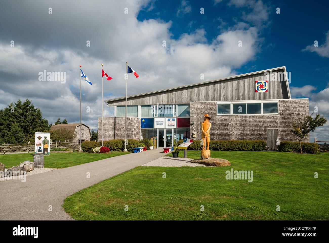 Le Village historique acadien de la Nouvelle-Écosse Lower West Pubnico ...