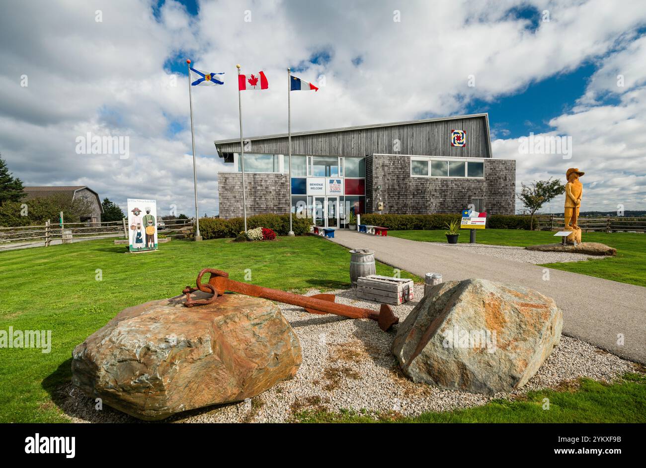 Le Village historique acadien de la Nouvelle-Écosse Lower West Pubnico ...