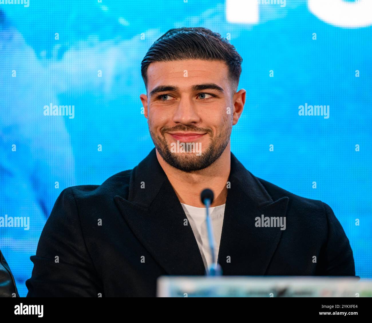 LONDON, UNITED KINGDOM. 19 Nov, 24. Tommy Fury during Misfits Boxing ...