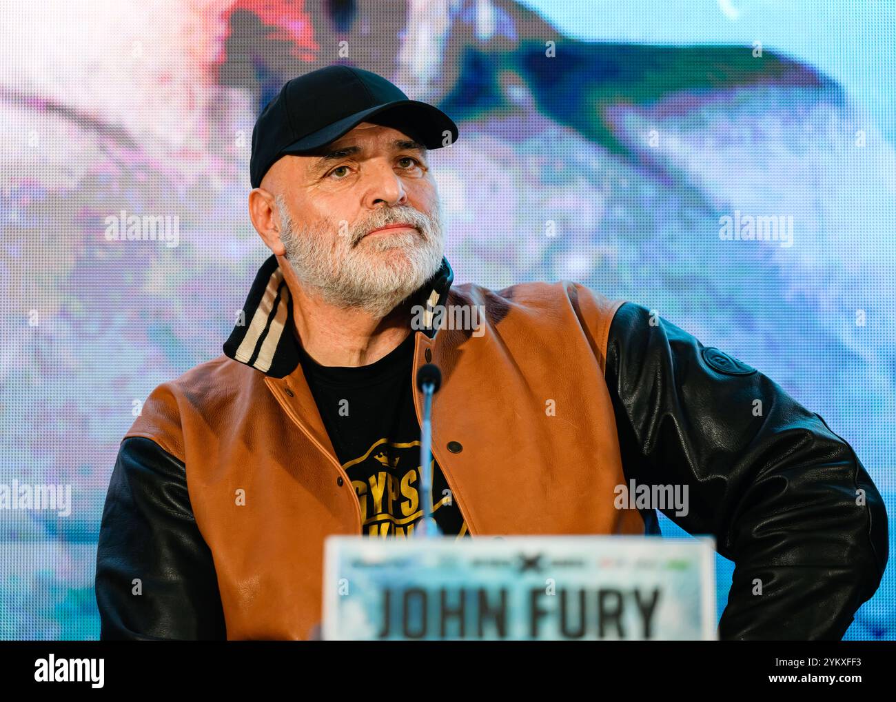 LONDON, UNITED KINGDOM. 19 Nov, 24. John Fury during Misfits Boxing ...
