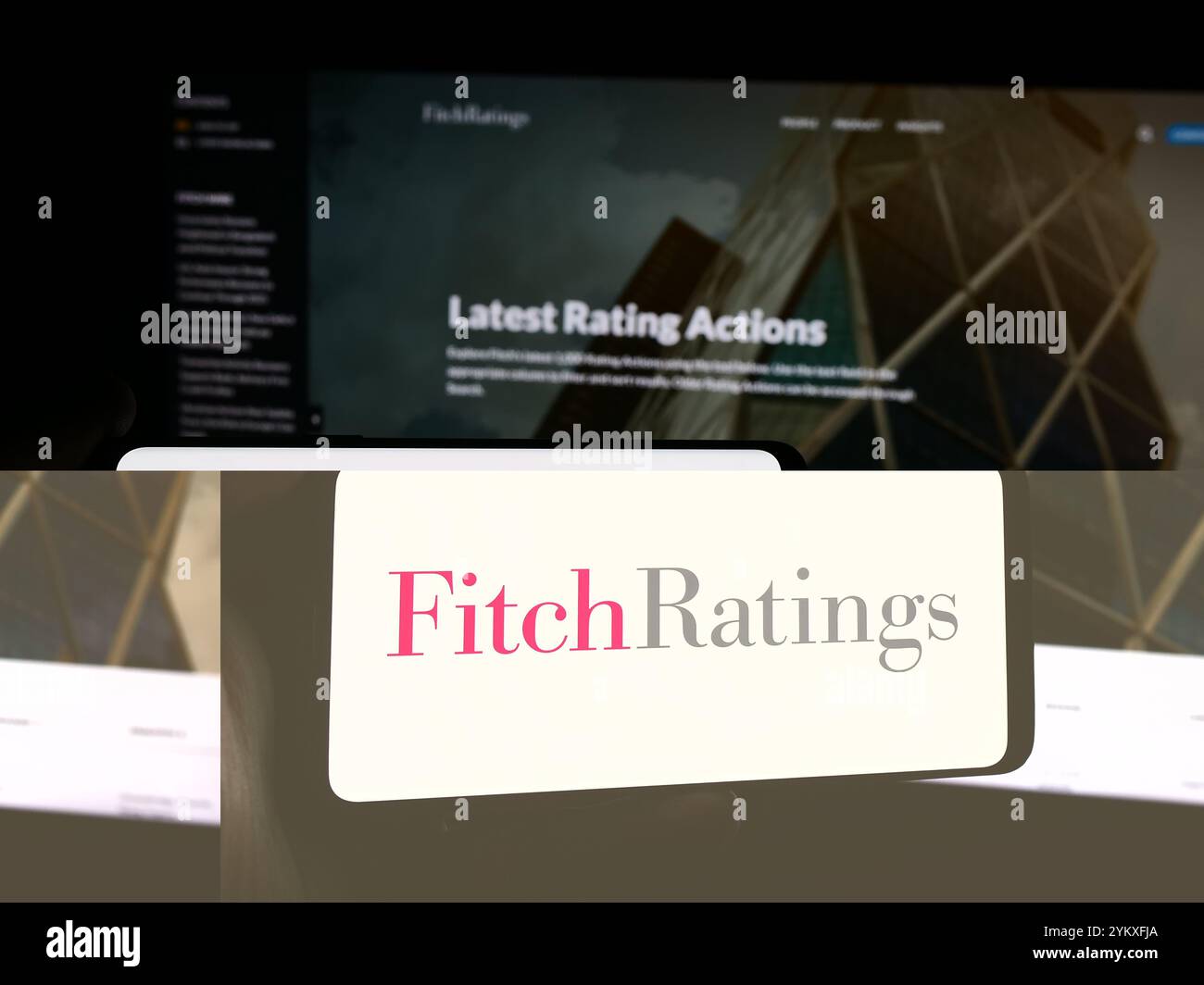 Logo credit rating agency fitch hi-res stock photography and images - Alamy