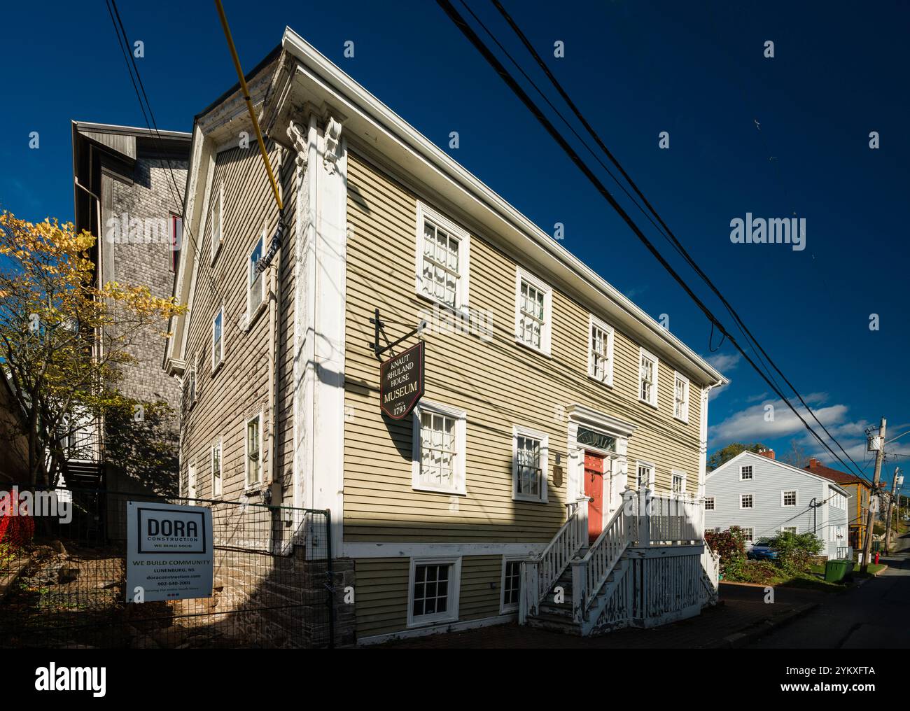 Knaut–Rhuland House Lunenburg, Nova Scotia, CAN Stock Photo - Alamy