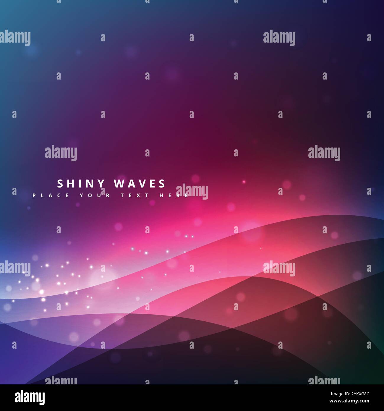 shiny vector wave background Stock Vector Image & Art - Alamy
