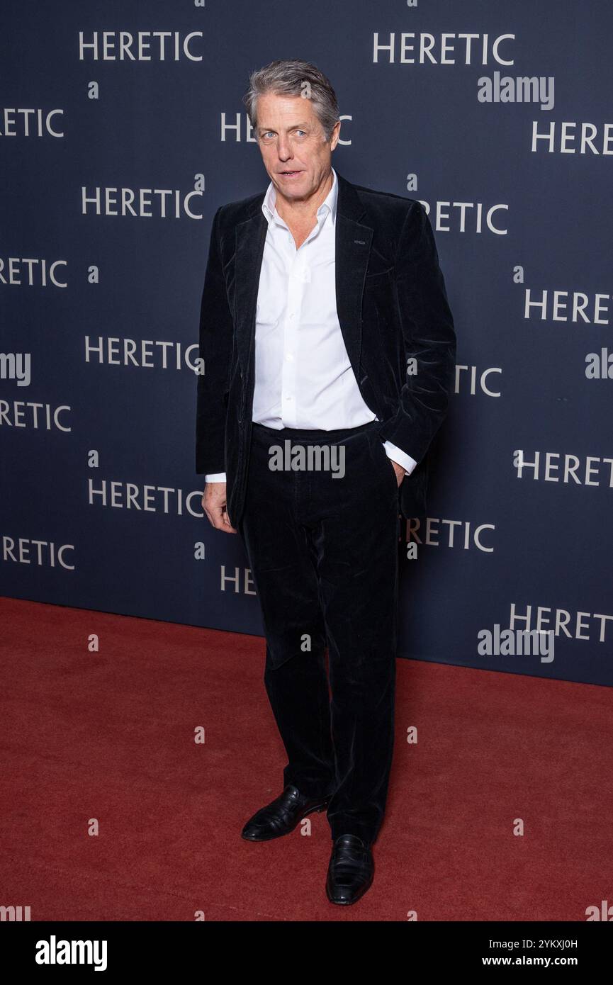 Paris, France. 19th Nov, 2024. Hugh Grant attends 'Heretic' Paris Film ...
