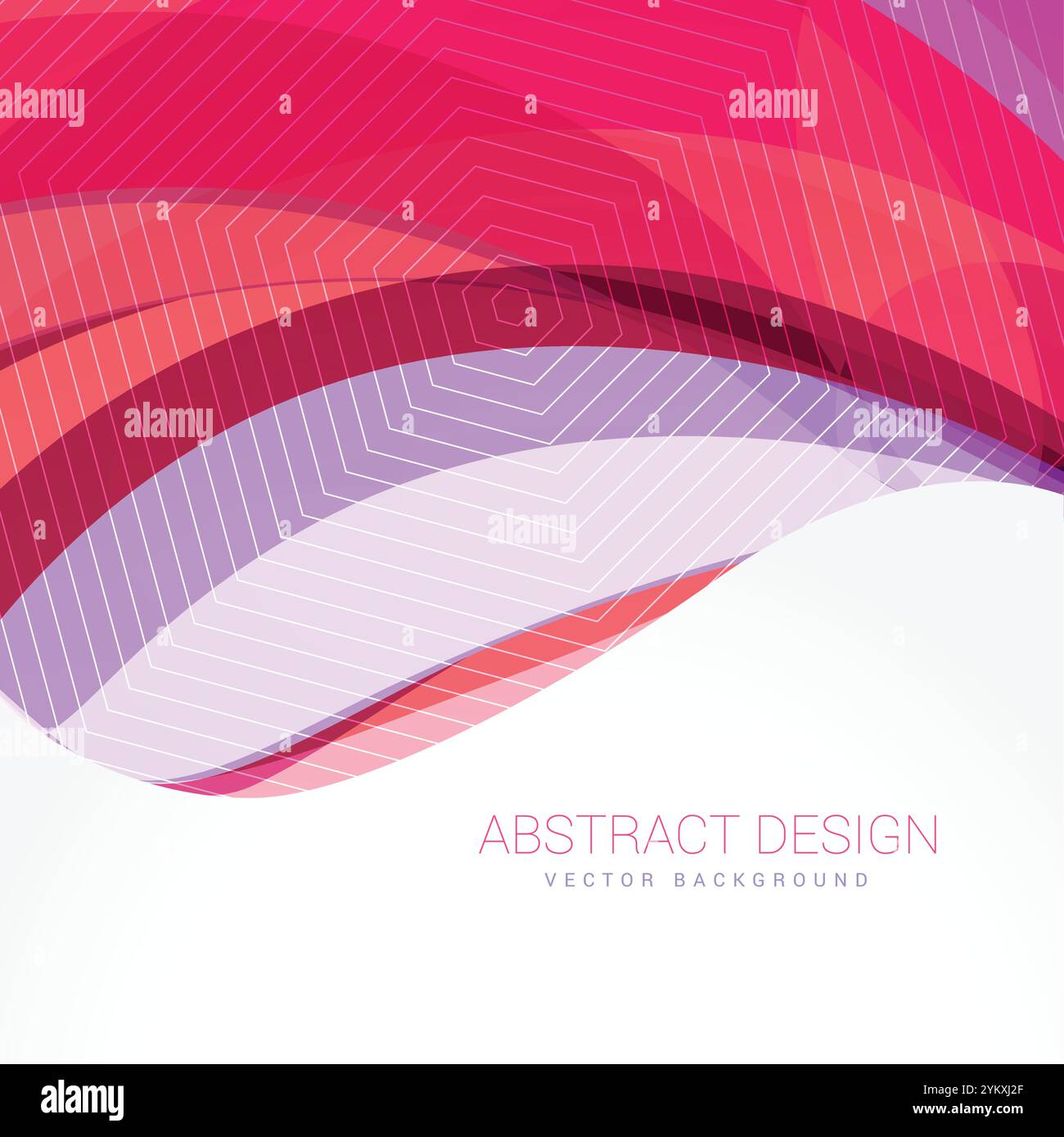 abstract wave background design template Stock Vector Image & Art - Alamy