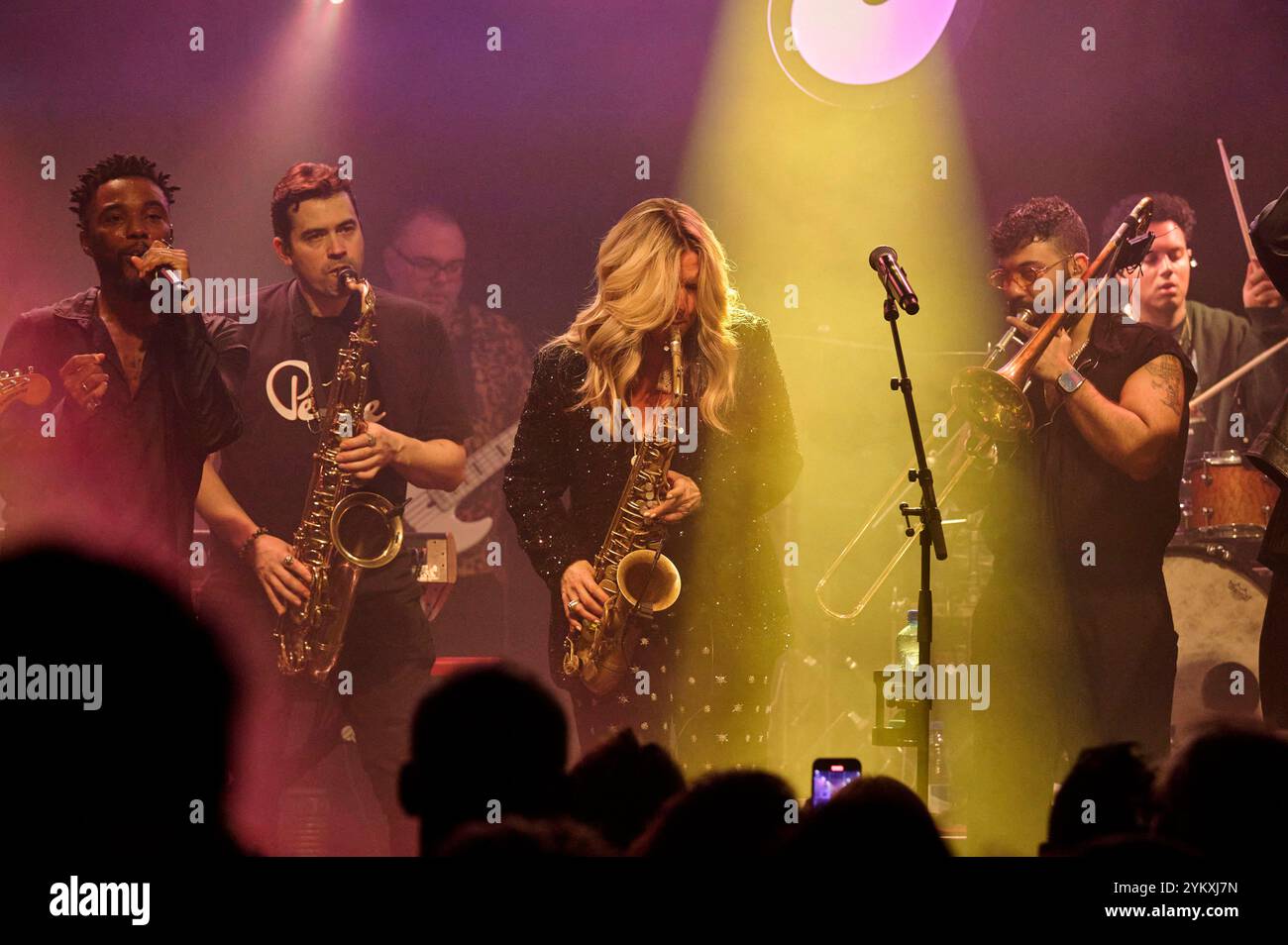 Candy Dulfer live bei einem Konzert ihrer 'We Funk Harder'-Tour im OldCapitol. Langenthal, 18.11 ...