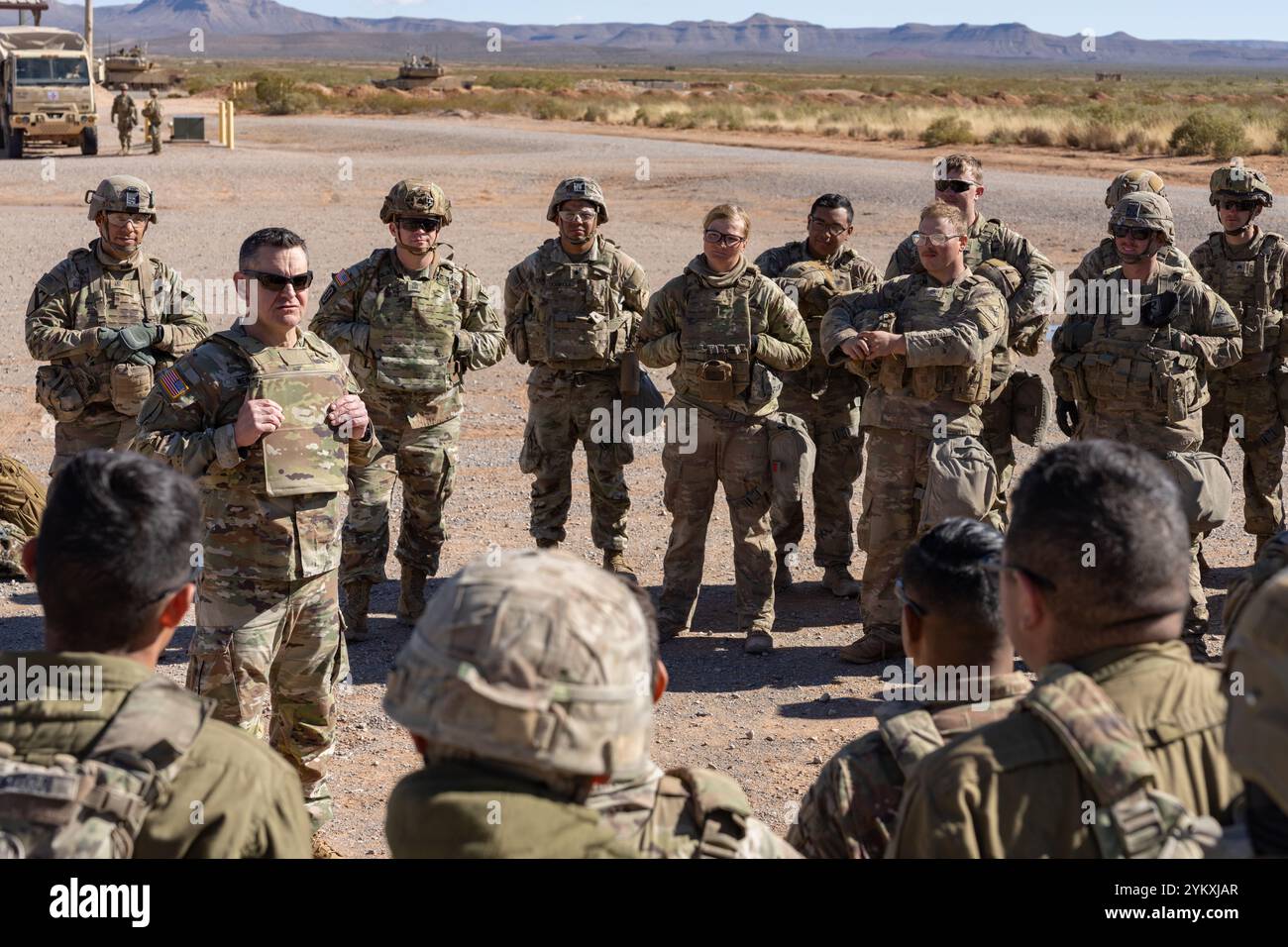 Soldiers from 1st Battalion, 37th Armor Regiment, 2nd Armored Brigade ...