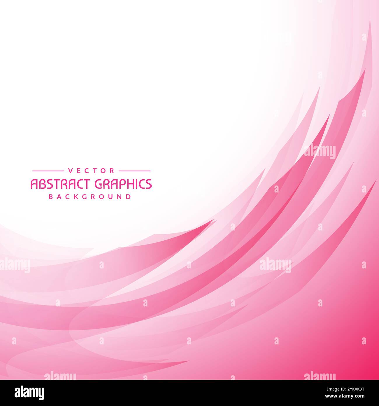 Pink wavy line neon Stock Vector Images - Alamy