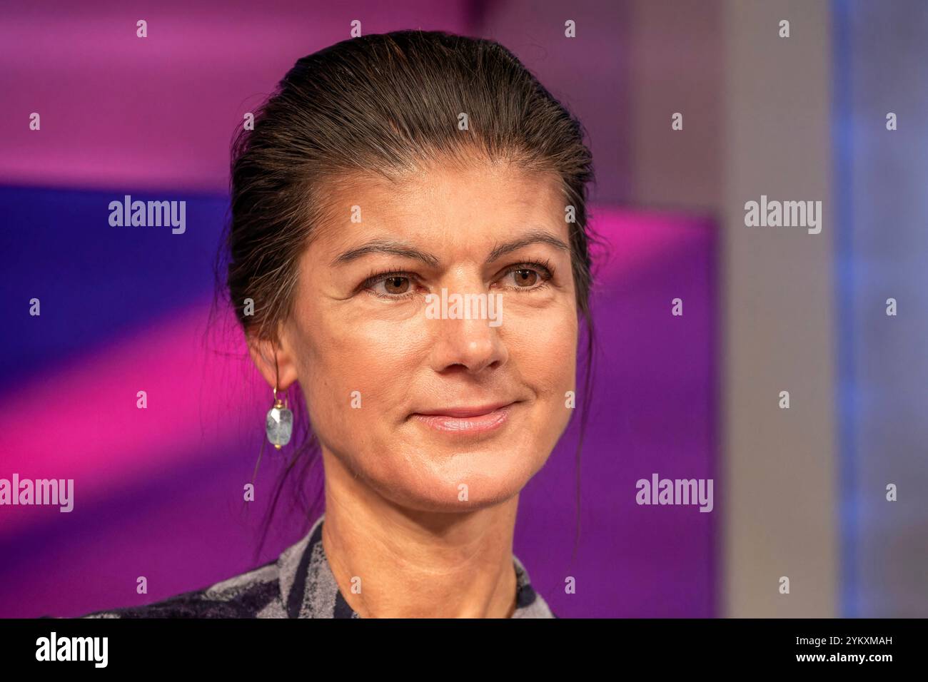 Maischberger aus Köln am 19. November 2924. Im Bild Sahra Wagenknecht, Parteivorsitzende BSW ...