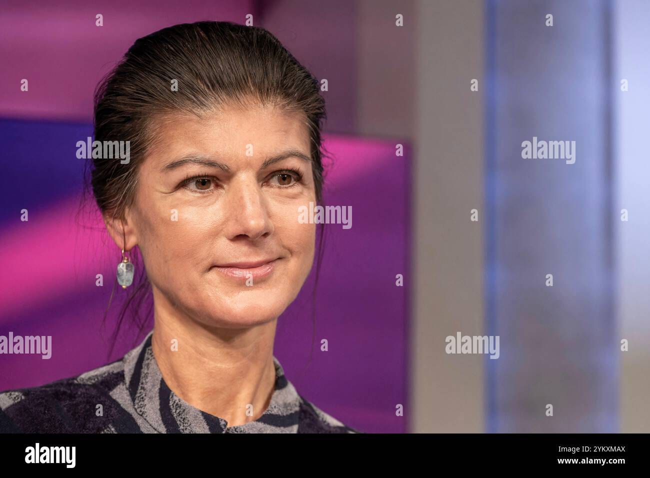 Maischberger aus Köln am 19. November 2924. Im Bild Sahra Wagenknecht, Parteivorsitzende BSW ...