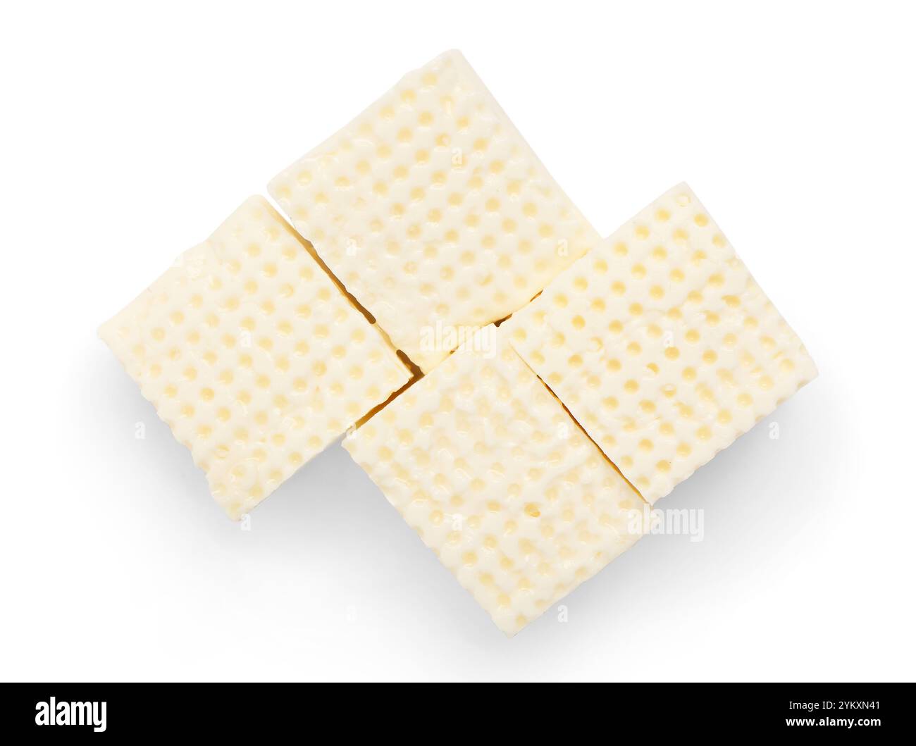 Top view soft feta cheese Cut Out Stock Images & Pictures - Alamy