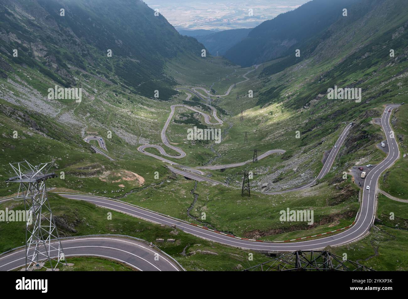 Transfagarasan Road in Fagaras Mountains, Romania Stock Photo - Alamy