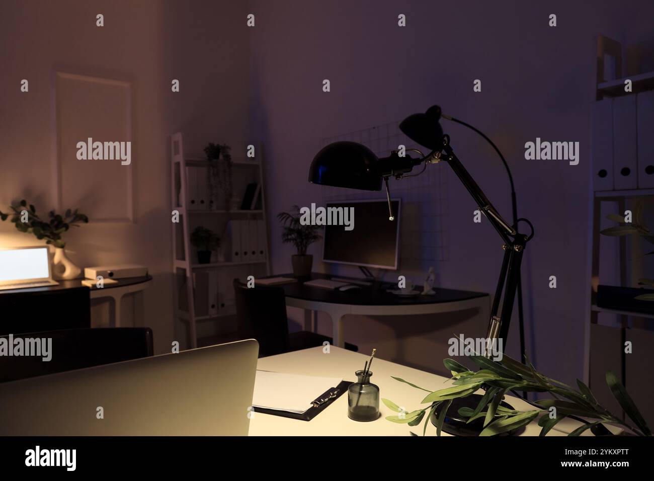 Glowing desk lamp hi-res stock photography and images - Alamy