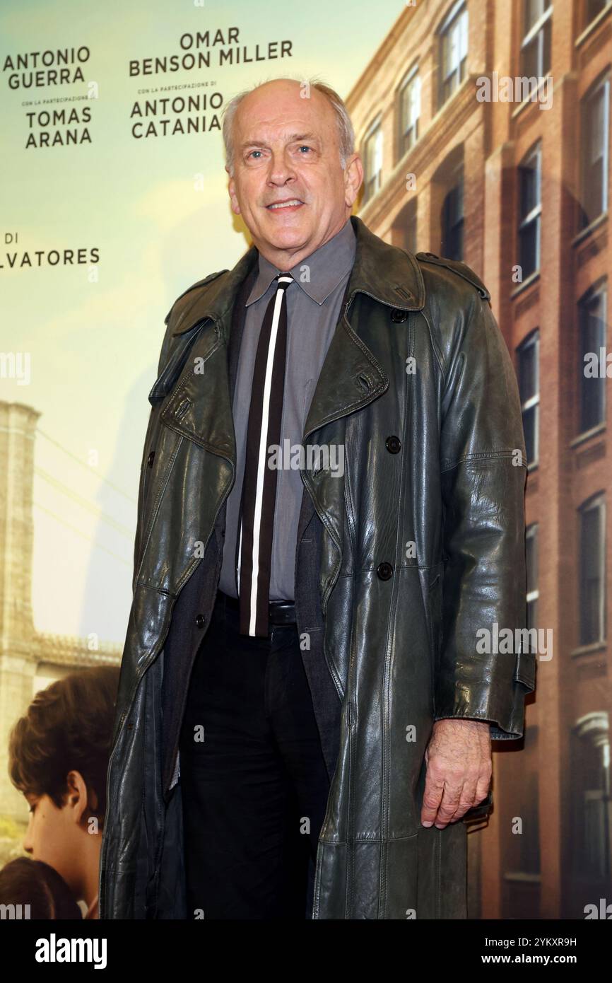 Milan, Premiere of the film Napoli New York. In the photo: Tomas Arana ...