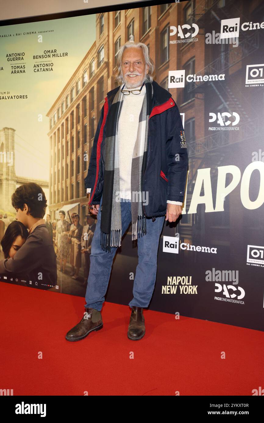Milan, Premiere of the film Napoli New York. In the photo: Gigio ...