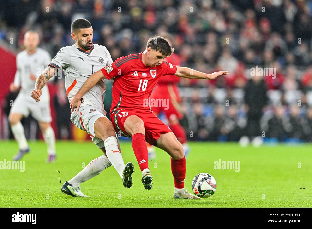 Cardiff City Stadium, Cardiff, UK. 19th Nov, 2024. UEFA Nations League ...