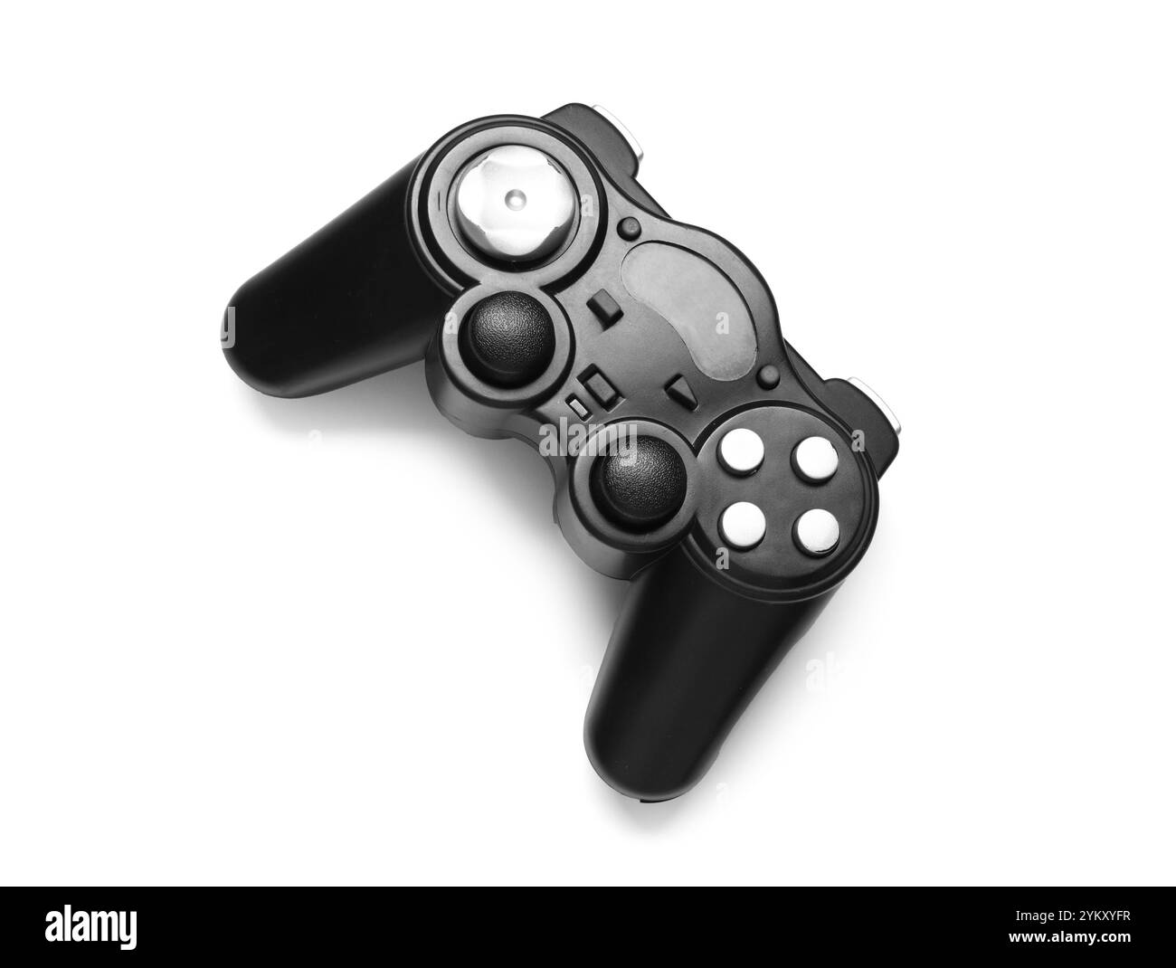 Modern joystick isolated on white background Stock Photo - Alamy