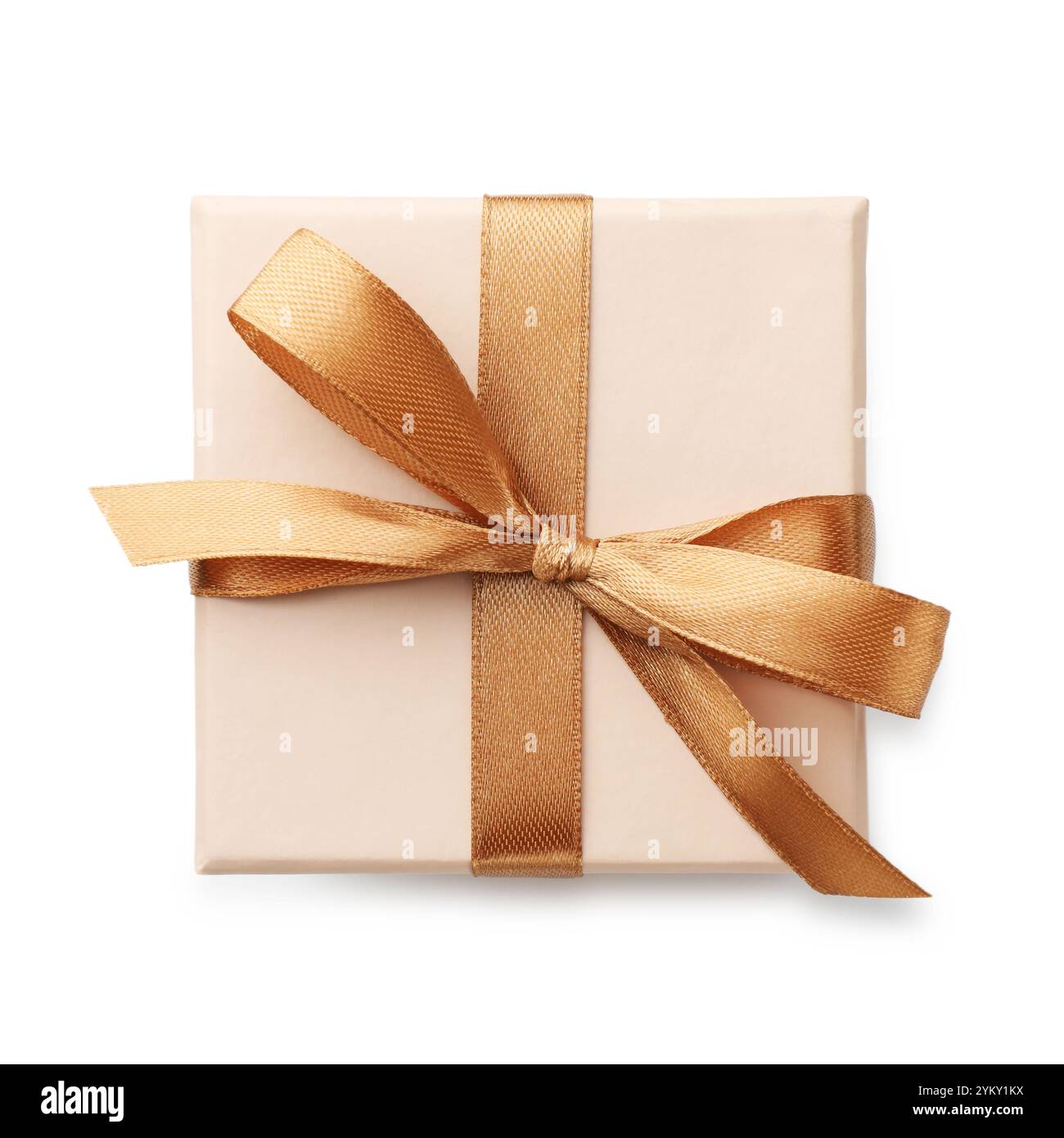 Top golden christmas giftbox Cut Out Stock Images & Pictures - Alamy