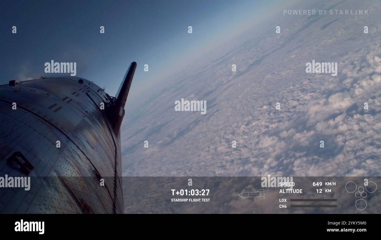 Boca Chica, United States. 19th Nov, 2024. SpaceX successfully launched ...