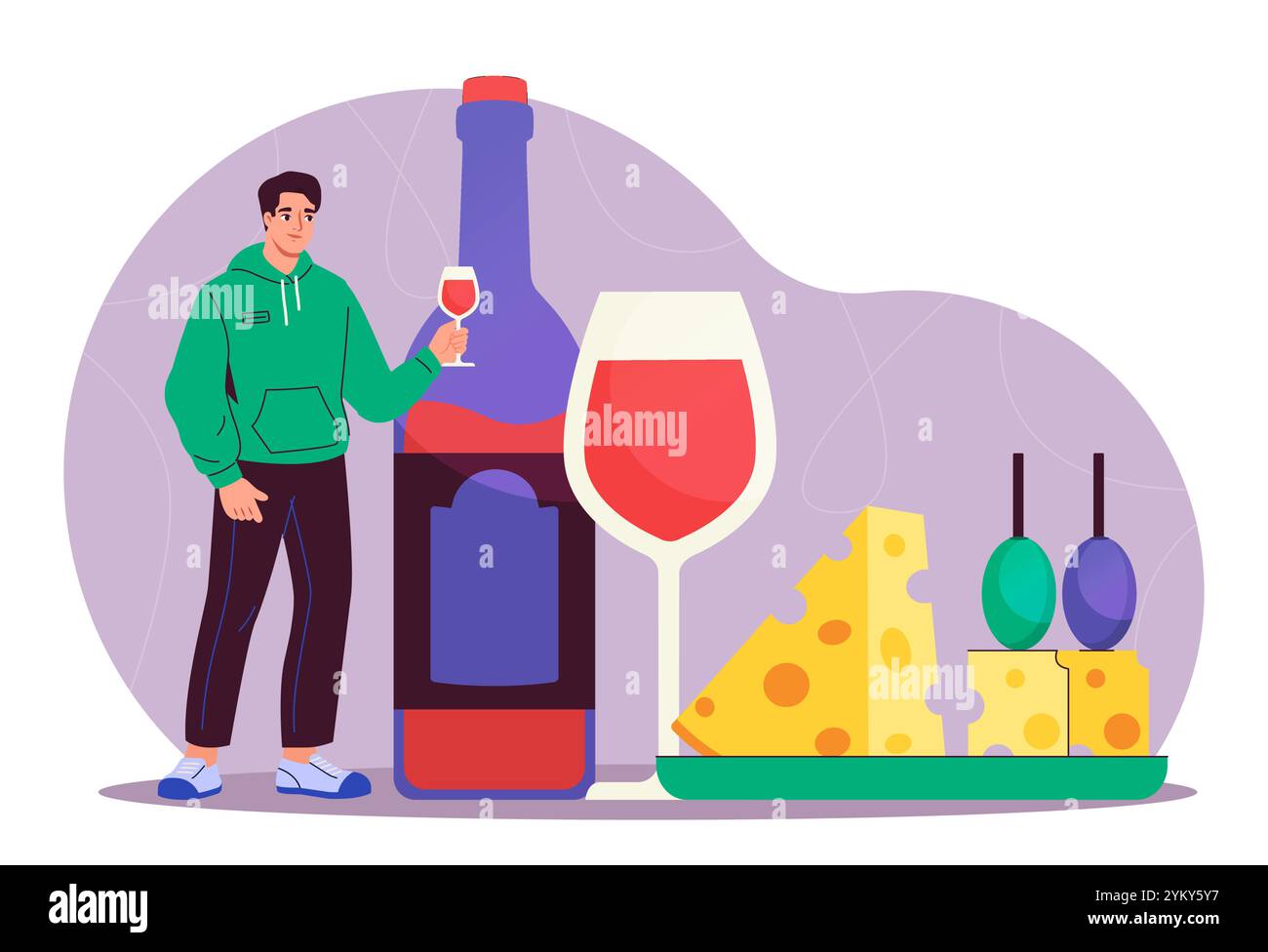 Factory old man Stock Vector Images - Alamy