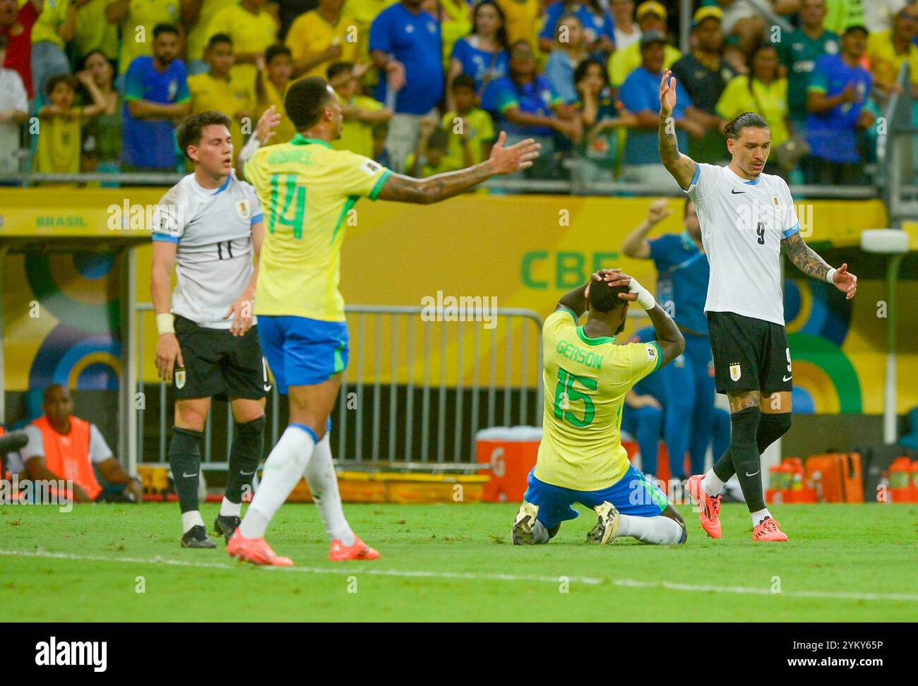 BA - SALVADOR - 11/19/2024 - 2026 WORLD CUP QUALIFIERS, BRAZIL x ...