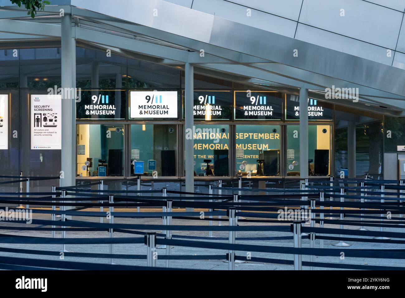 New York City, USA - August 19, 2022: 911 Memorial and Museum ticket ...