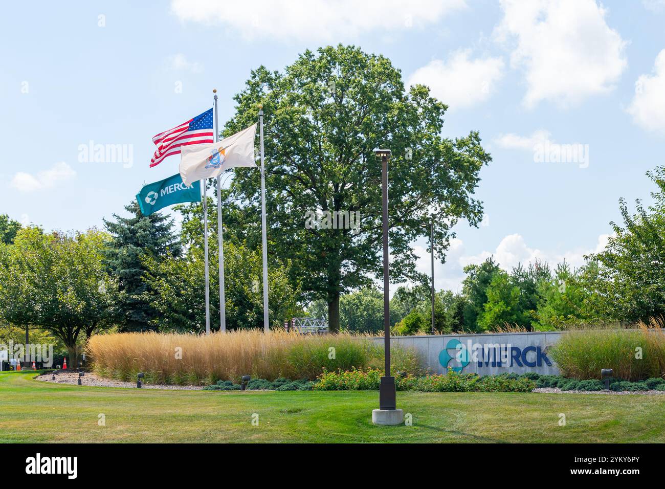 Merck headquarters in Kenilworth, New Jersey, USA Stock Photo - Alamy