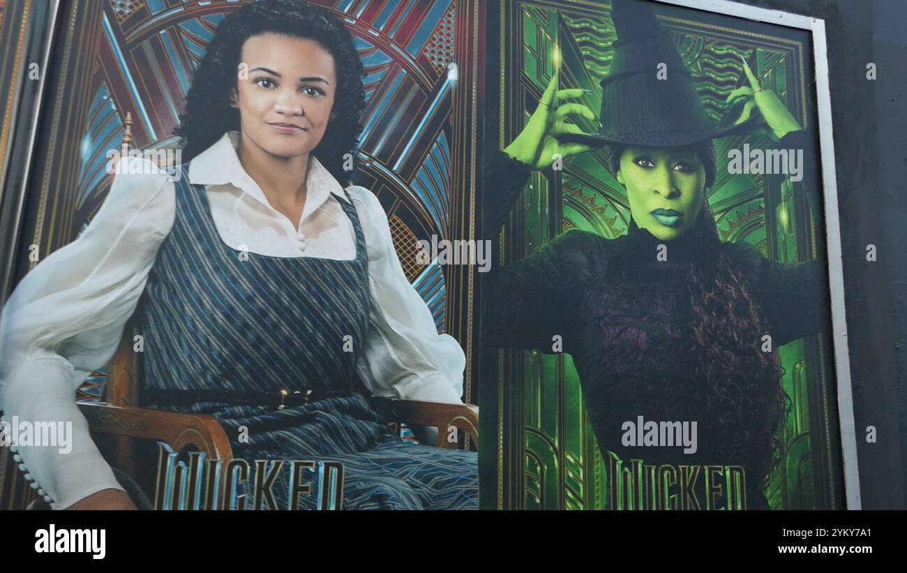 Los Angeles, California, USA 19th November 2024 Wicked Billboard with ...