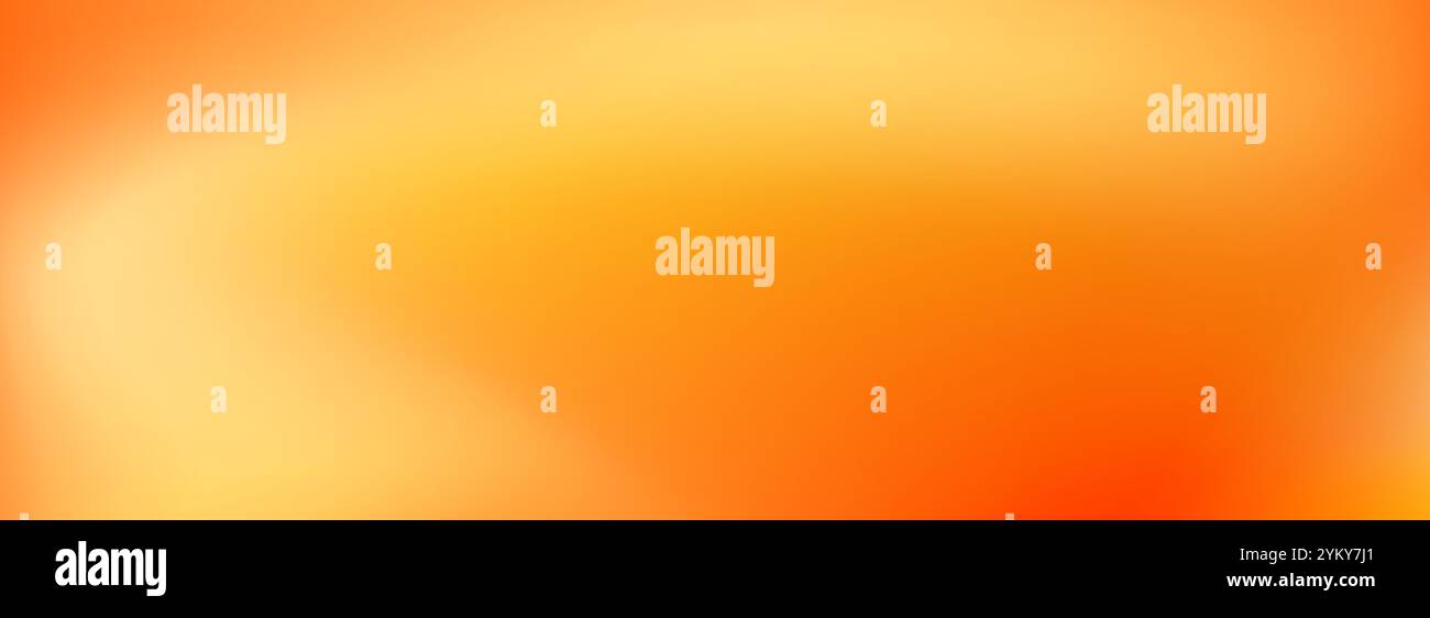 Warm orange yellow gradient background. Autumn color blurred wallpaper ...