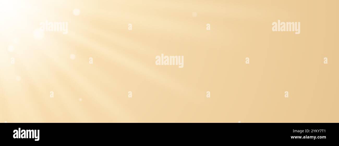 Sunburst light glare. Natural light scene wallpaper for banner, mockup ...