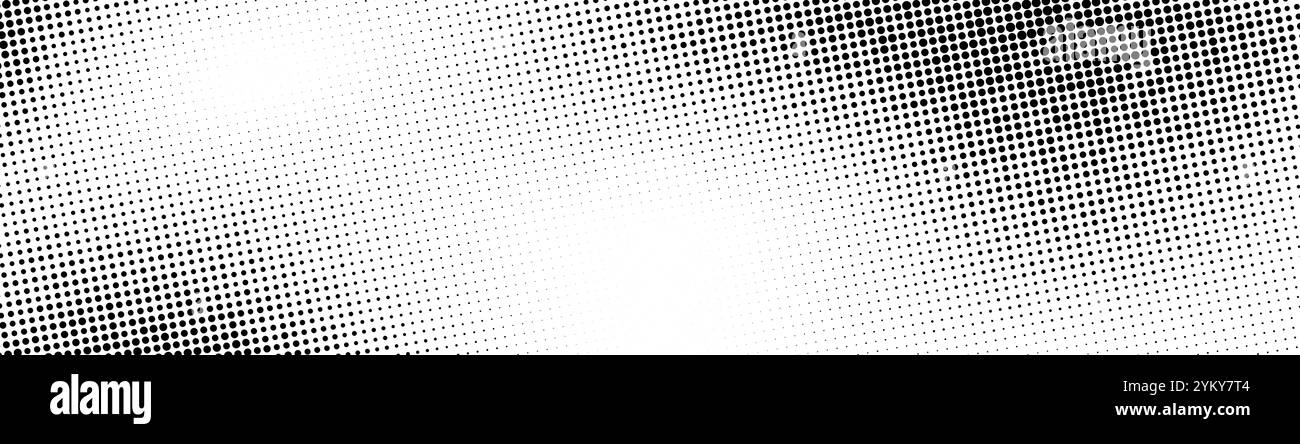 Grunge halftone background. Fading grit noise gradient texture. Black ...
