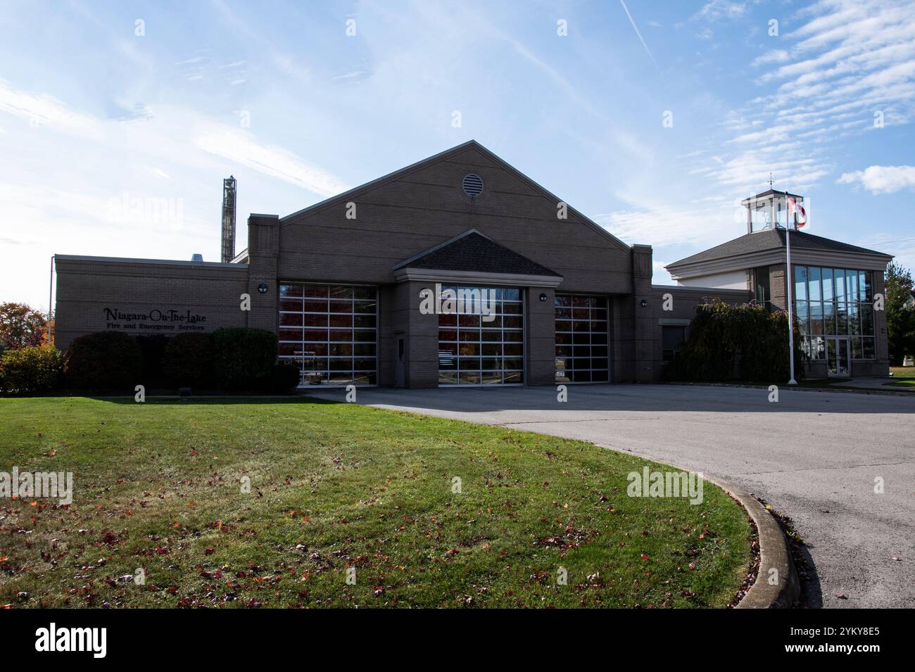 Fire department district 1 station on Anderson Lane in Niagara-on-the ...