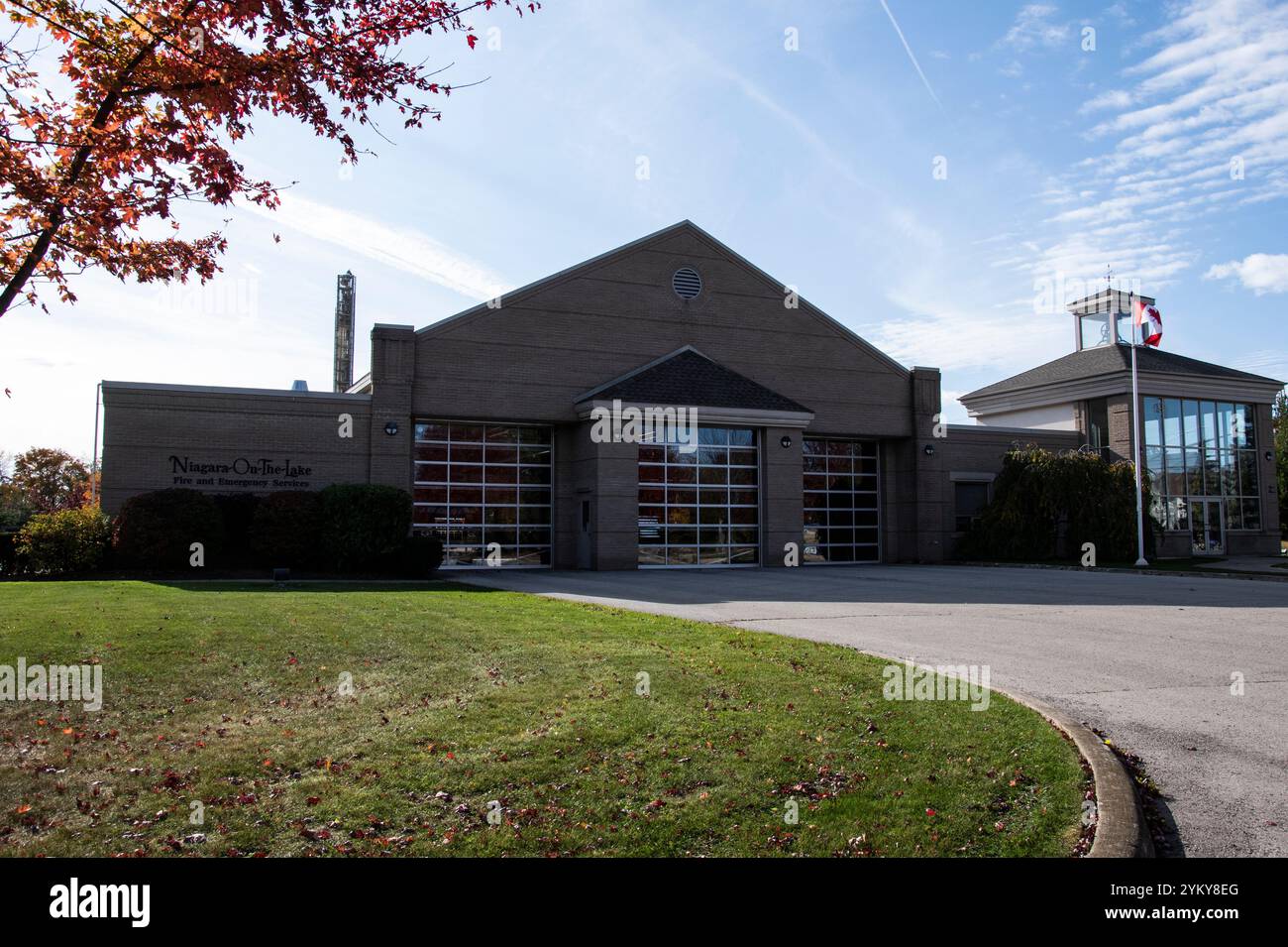 Fire department district 1 station on Anderson Lane in Niagara-on-the ...