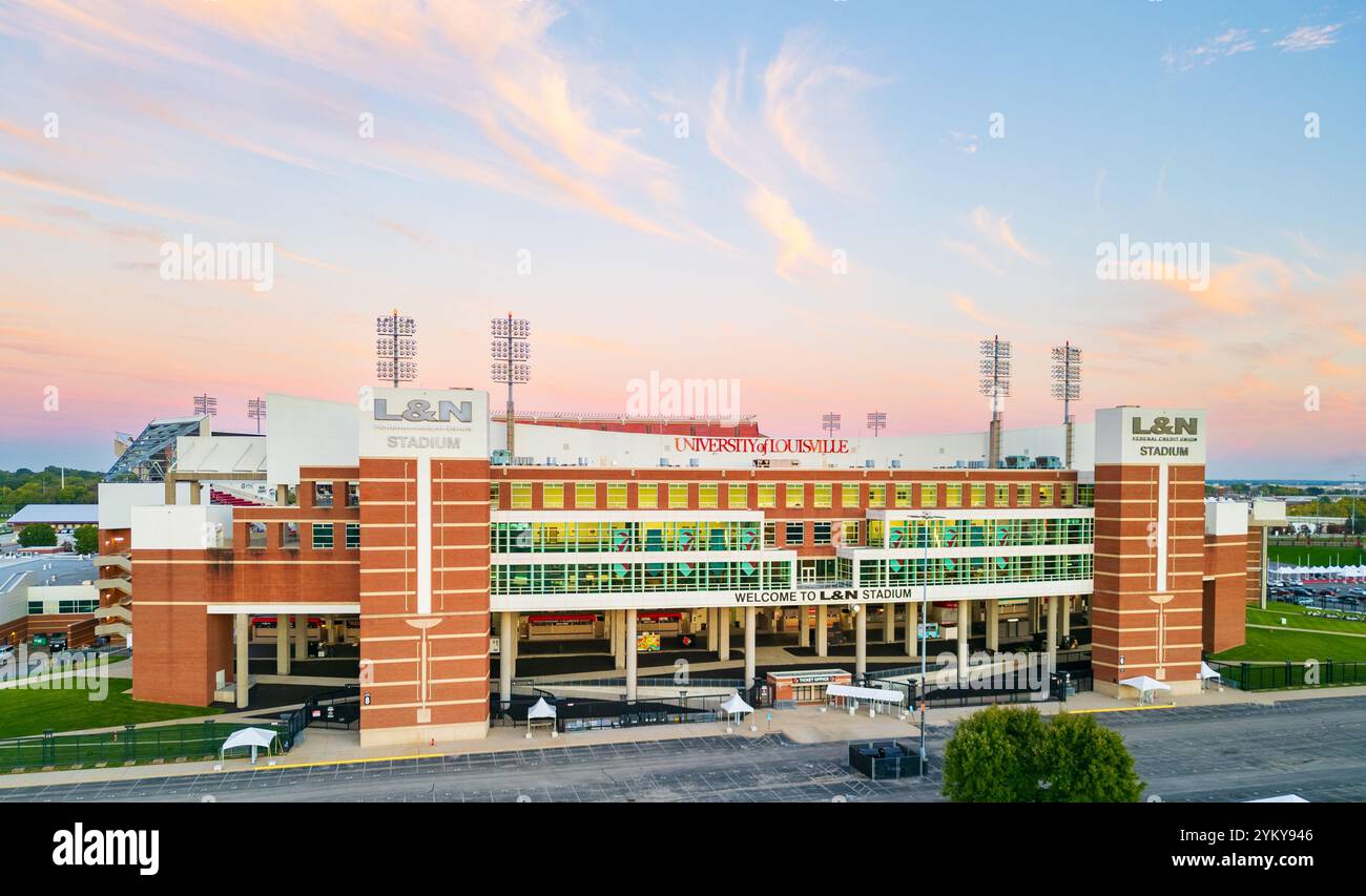 Louisville, KY - October 3, 2024: L&N Federal Credit Union Stadium ...