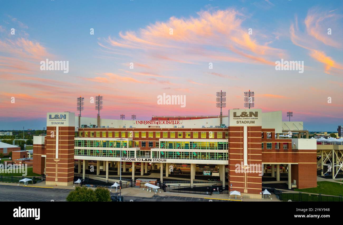 Louisville, KY - October 3, 2024: L&N Federal Credit Union Stadium ...