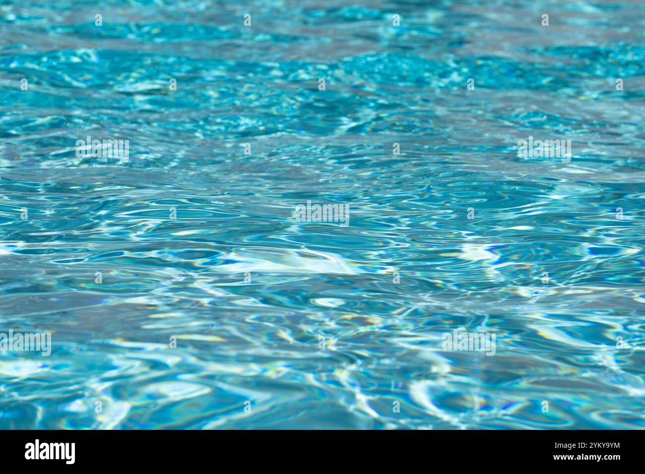 Blue water texture background. Background of pool water surface. Blue ...