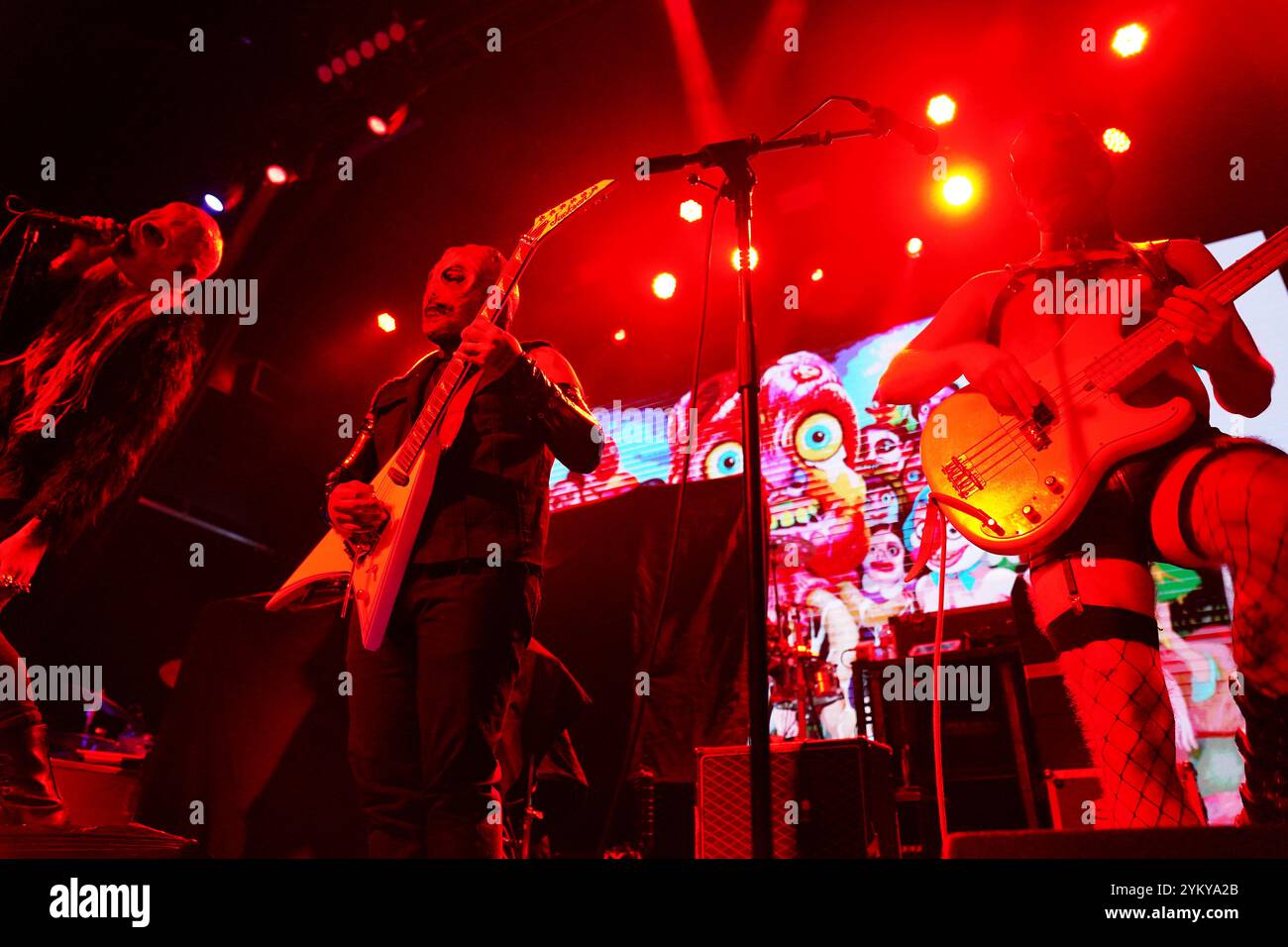 Dallas, United States. 15th Nov, 2024. Members of the American hardcore ...