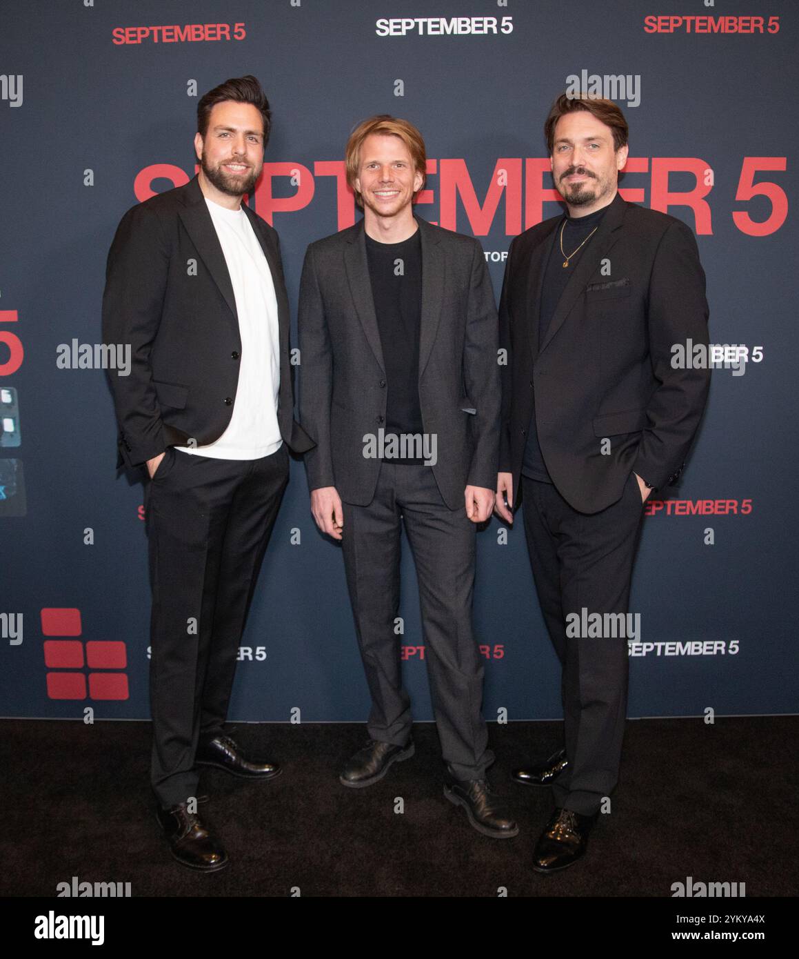 New York, United States. 19th Nov, 2024. Philipp Trauer, Tim Fehlbaum ...