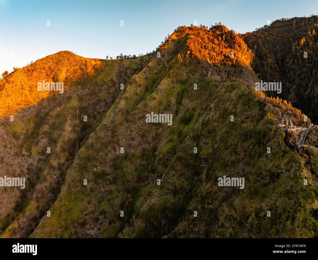 Amazing nature landscape view at East Java, Indonesia. Natural ...