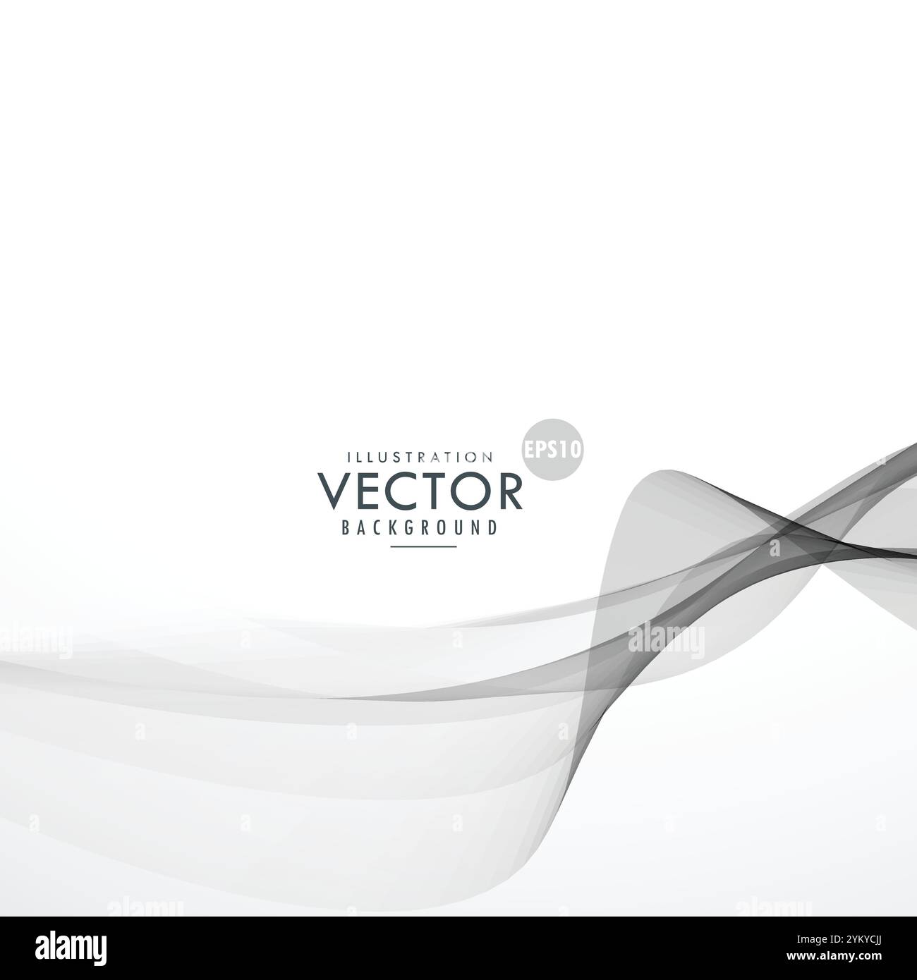 abstract gray wave background Stock Vector Image & Art - Alamy