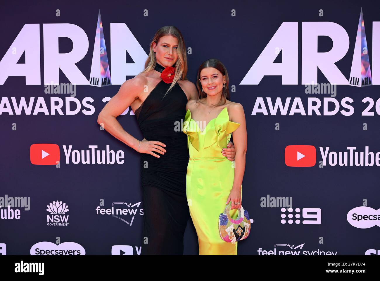 Sydney, Australia. 20th Nov, 2024. Australian model Christian Wilkins ...