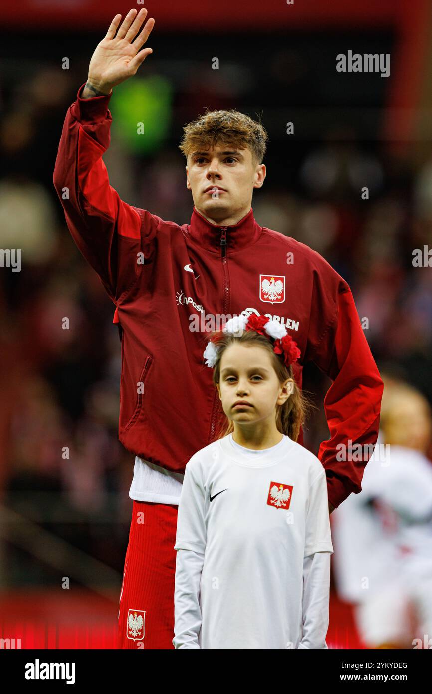 Nicola Zalewski seen during UEFA Nations League game between national ...