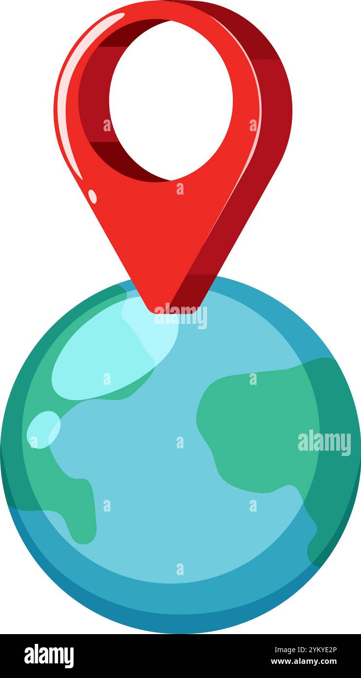 Digital location services Cut Out Stock Images & Pictures - Alamy