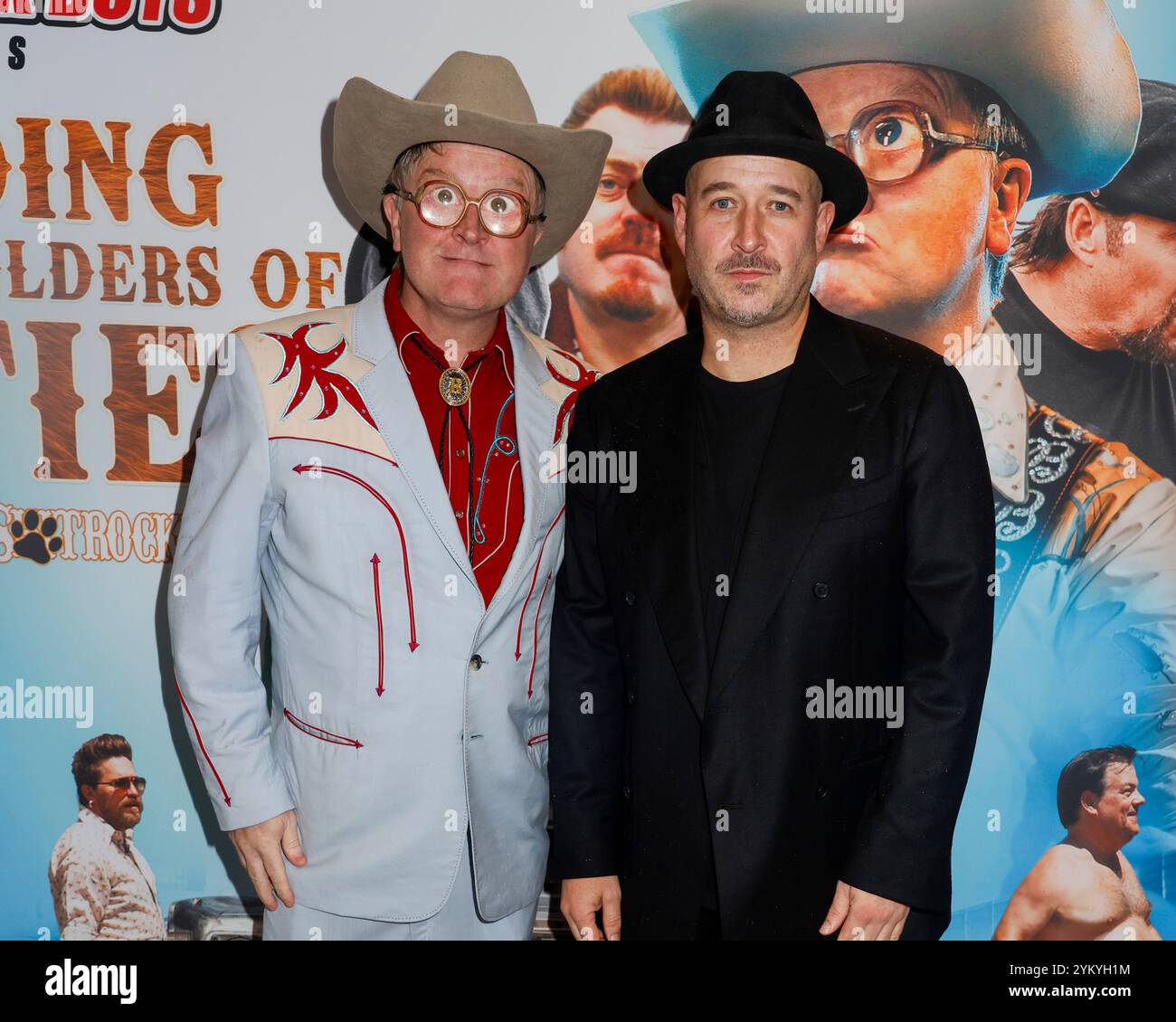 London, UK. 18th Nov, 2024. Mike Smith and Charlie Lightening attend ...