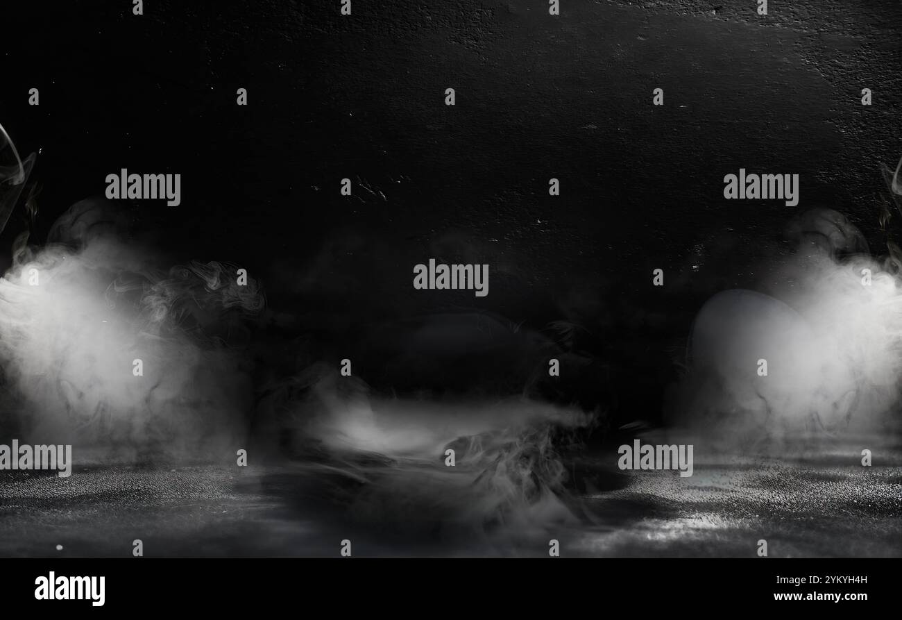 Real smoke exploding outwards with center space. Dramatic smoke or fog ...