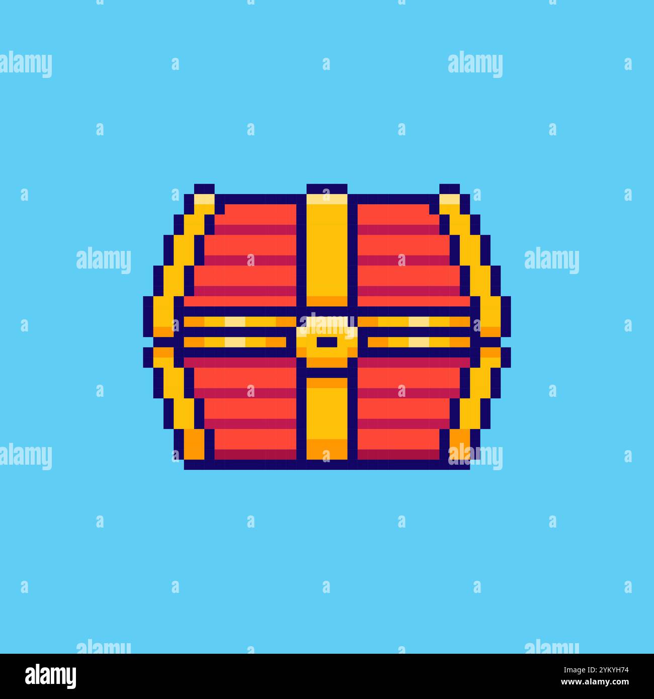 Pixel art Treasure Chest game asset design Stock Vector Image & Art - Alamy