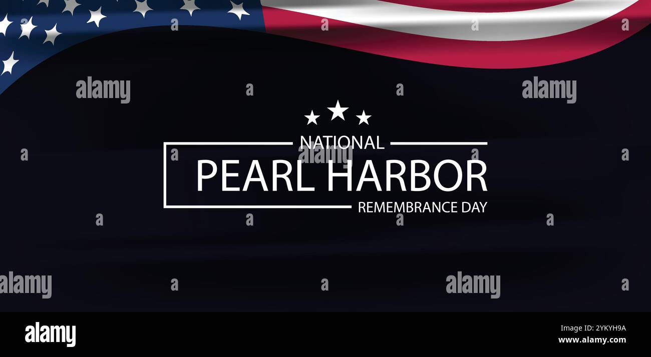 Honoring the Past December 7th and National Pearl Harbor Remembrance Day Stock Vector Image ...