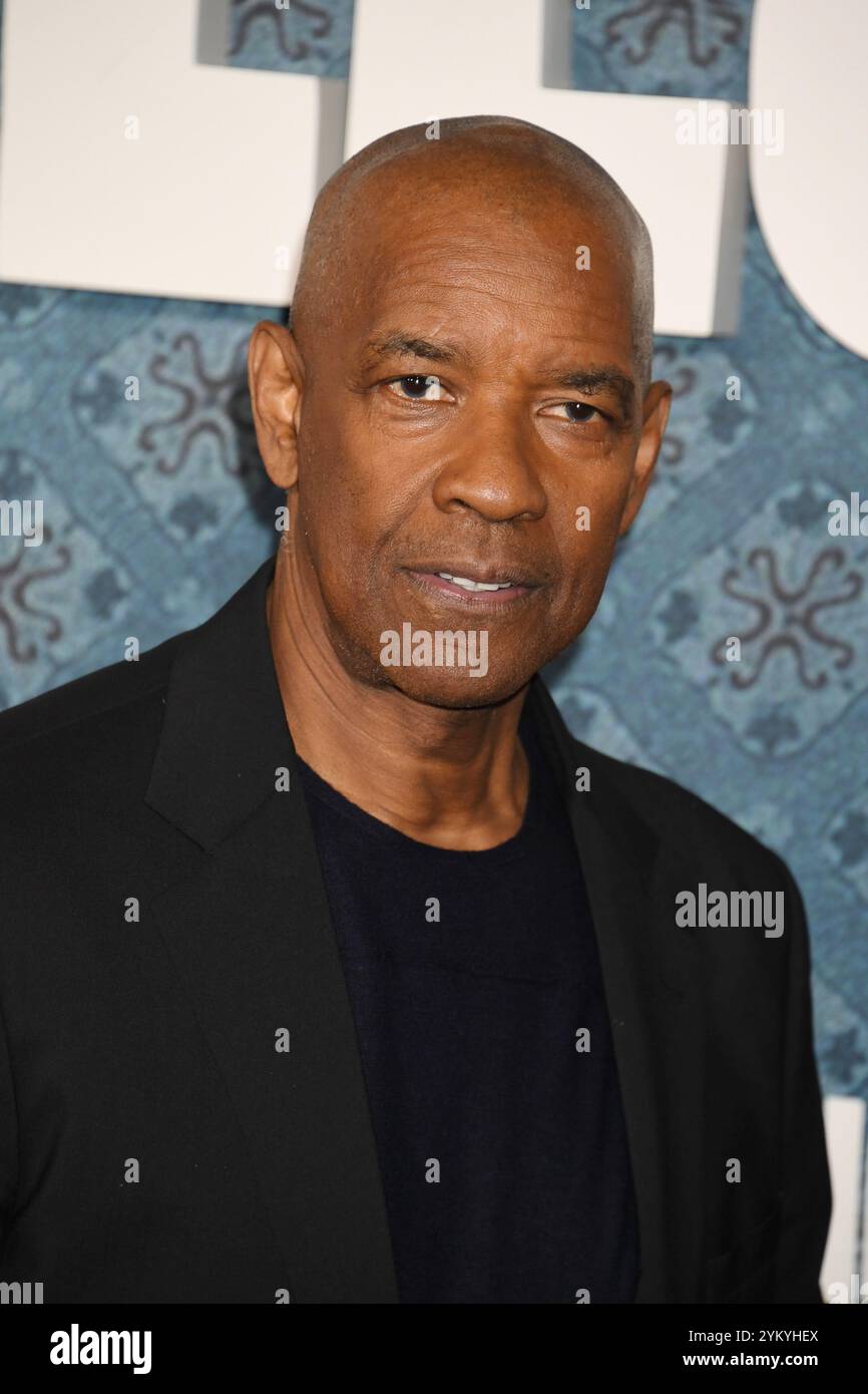 Los Angeles, Ca. 19th Nov, 2024. Denzel Washington at the LA premiere ...