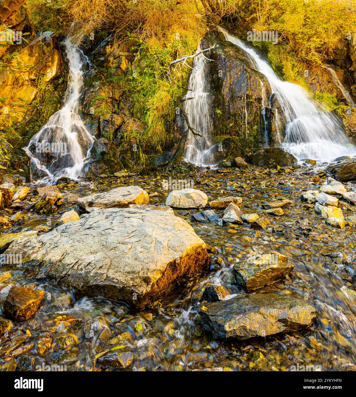 Kings Canyon Waterfall in The Humboldt Toiyabe National Forest, Carson ...